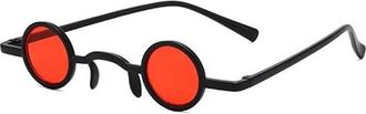 Generic Lunettes De Soleil Rondes &Agrave; Petite Monture For Hommes Et Femmes(Red)