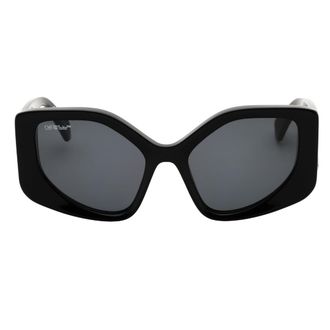 Off-white Off-white Denver Sonnenbrille In Schwarz
