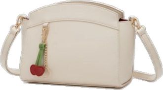 Caf&egrave;noir Femme, Sacs, Beige, Taille: ONE Size Sac bandouli&egrave;re Saffiano