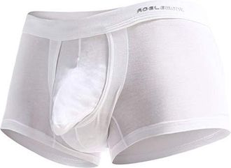 Generic LAOSU Boxer Homme Calecon Slip Personnalisé Fantaisie Rigolo Sport Leopard Dentelle Haute Blanc Meilleur Humour Anti Transpiration Grande 100 Original