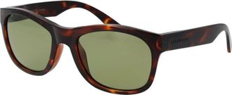 Serengeti Eyewear unisex, Accessoires, Brun, Taille: ONE Size Lunettes de soleil marron polaris&eacute;es style rectangle &agrave; monture int&eacute;grale