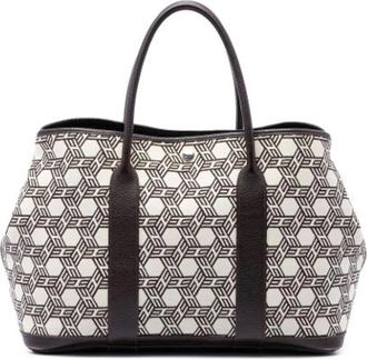 Herm&egrave;s Pre-owned Garden Party 30 - Femme - Pre-owned - Blanc - Taille: ONE Size