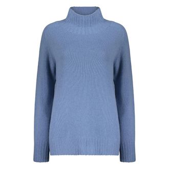Moorer Fiemme Pullover - - Knitwear - Damen - Blau - M