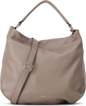 Abro Femme, Sacs, Brun, Taille: ONE Size Sac Hobo en cuir avec options de transport polyvalentes