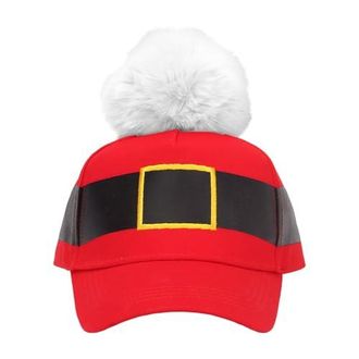 Generic Casquettes de baseball de P&egrave;re No&euml;l | Couvre-chef r&eacute;glable pour les vacances dhiver - Chapeaux de P&egrave;re No&euml;l Trucker - pour hommes, femmes, adultes, lu