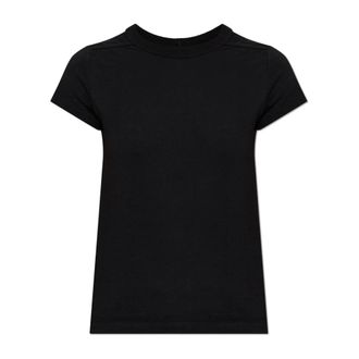 Rick Owens Baumwoll-T-Shirt - - Tops - Damen - Schwarzk - S