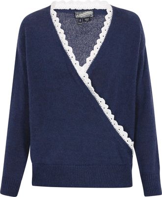 Dreimaster Dreimaster Pullover Frauen Marine