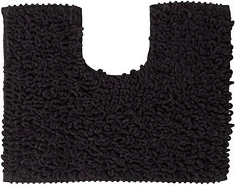 Sealskin Badvorleger Twist, Farbe: Anthrazit, 50 x 45 cm