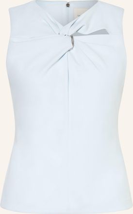 Calvin Klein Blusentop Mit Cut-Outs blau