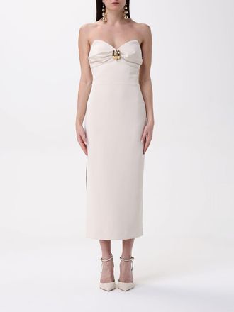 Elisabetta Franchi Robe ELISABETTA FRANCHI Femme couleur Jaune Crème