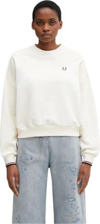 Fred Perry Damen, Sweatshirts & Hoodies, Beige, LGr&ouml;&szlig;e