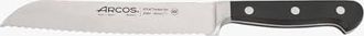 Arcos Serie Clasica - Brotmesser - Klinge aus Nitrum geschmiedetem Edelstahl 180 mm - HandGriff Polyoxymethylen (POM) Farbe Schwarz