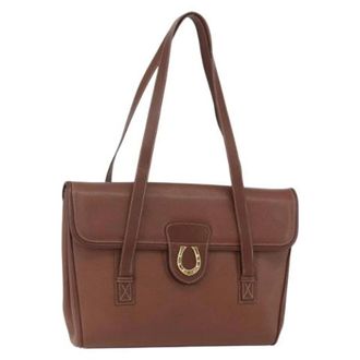 Gucci Pre-owned Vintage Schultertasche - - Pre-owned - Damen - Braun - ONE SIZE