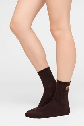 Calzedonia Kurze Damensocken Oktoberfest Braun