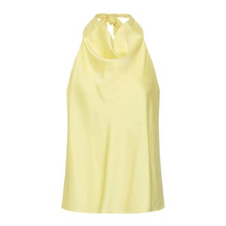 Gestuz Femme, Tops, Jaune, Taille: 44 FR Hauts sans manches