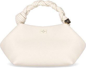 Ganni SAC &Agrave; MAIN BOU EGRET WHITE GANNI