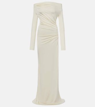 Victoria Beckham Robe &agrave; encolure bardot