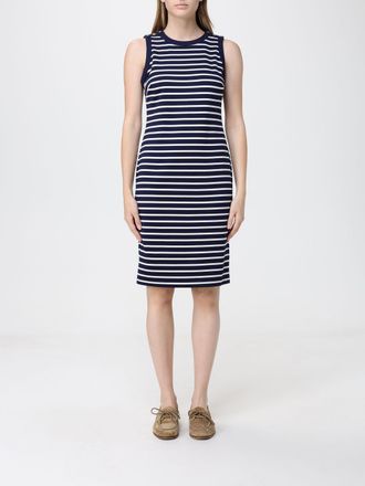 Ralph Lauren Robe Femme couleur Bleu