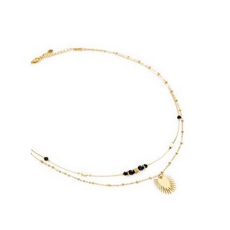 Au Printemps Paris Au printemps paris - doppelte halskette - gold