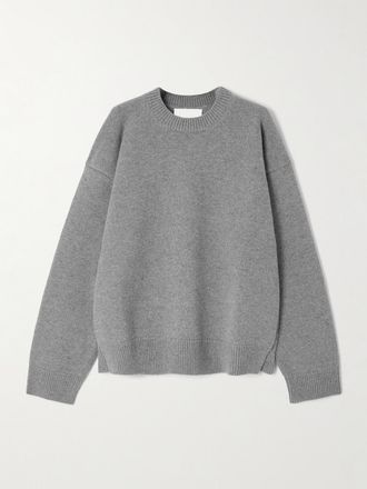 Jil Sander Pull En Laine Mélangée - Gris