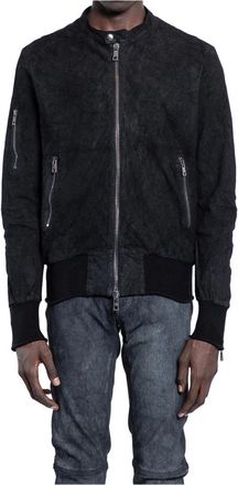 Giorgio Brato Homme, Vestes, Noir, Taille: 2XL Blouson de motard