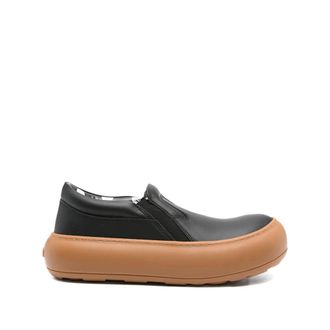 Moschino Kalbsleder Slip-On Sneaker - - Shoes - Herren - Schwarzk - 40 EU
