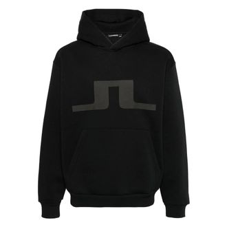 J.Lindeberg Homme, Sweatshirts et sweats à capuche, Noir, Taille: XL Sweat à Capuche Graphique Noir Décontracté