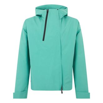 Herno Windbreaker mit Rei&szlig;verschluss - - Jackets - Herren - Blau - L