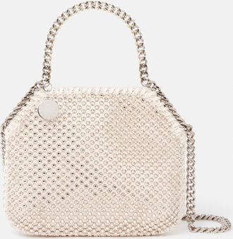Stella McCartney Falabella Nano Tote Bag, Woman, Almond