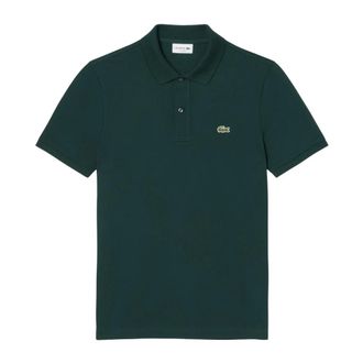 Lacoste Polo Slim Fit in Petit Piqu&eacute; - - Tops - Herren - Gr&uuml;n - M
