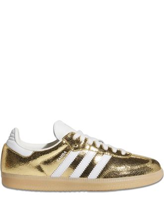 adidas baskets Samba Cracked Metallic Pack - Gold - Or