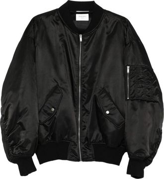 Saint Laurent Button-fastening Bomber Jacket