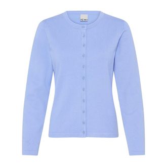 Ichi Ichi, Femme, Pulls, Bleu, Taille: 38 FR Cardigans