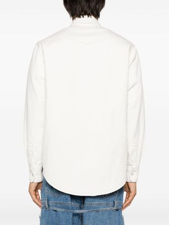 Bally Cotton Denim Shirt - Ivory