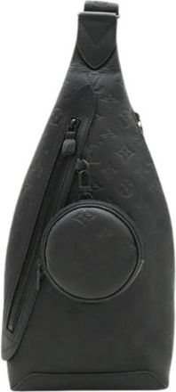 Louis Vuitton Pre-owned Sac bandouli&egrave;re Monogram Shadow 2-en-1 - Femme - Pre-owned - Noir - Taille: ONE Size