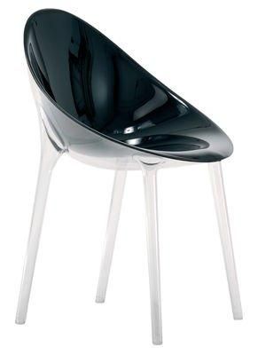 Kartell 584048 Schalensessel Mr. Impossible, schwarz