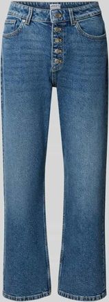 Jake*s Casual Jeans in verk&uuml;rzter Passform mit Knopfleiste
