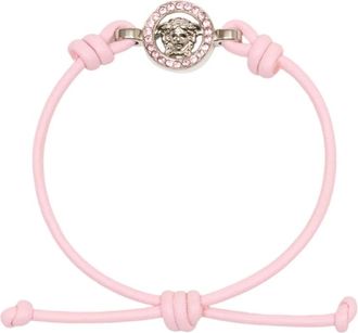Versace Femme, Accessoires, Rose, Taille: ONE Size Bracelet en cuir Medusa 95