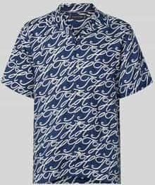 Tommy Hilfiger Regular Fit Freizeithemd aus reinem Leinen Modell LINEN CAMP COLLAR