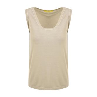 Drumohr Beige T-Shirts und Polos - - Tops - Damen - Beige - XS