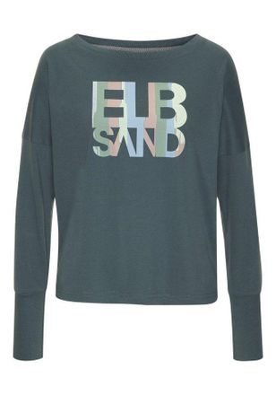 Elbsand Langarmshirt Ilda mir Frontprint