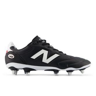 New Balance Homme 442 Elite SG V3 en Noir/Blanc/Rouge, Taille 40.5