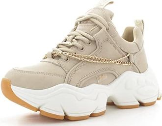 Buffalo Femme Binary Cash Basket, Beige dor&eacute;, 39 EU