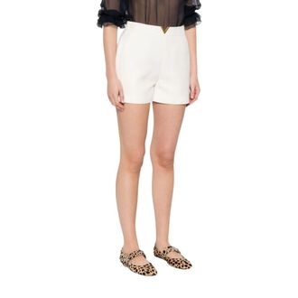 Valentino Damen, Shorts, Beige, SGr&ouml;&szlig;e