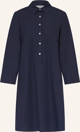 Backstage Backstage Hemdblusenkleid Melinda Mit 3/4-Arm blau