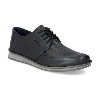 Rieker Formelle Business Schn&uuml;rschuhe - - Shoes - Herren - Schwarzk - 44 EU