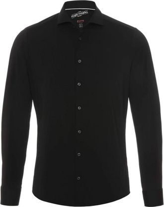 Hatico Business Langarmhemd - - Shirts - Herren - Schwarzk - 2XL