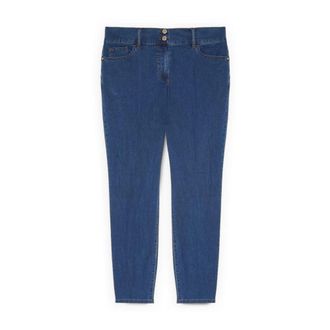 Fiorella Rubino Damen, Jeans, Blau, 4XLGr&ouml;&szlig;e