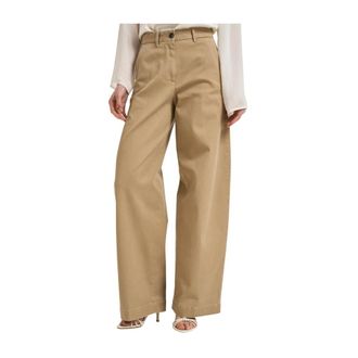 Nine In The Morning Femme, Pantalons, Beige, Taille: W27 Wide Pantalons