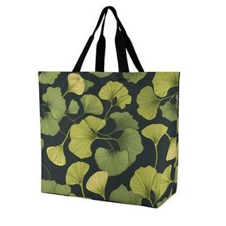 Generic Ginkgo Biloba Sac Cabas L&eacute;ger Sacs Grand Sac A Main Femmes Pour Universit&eacute; Travail Plage